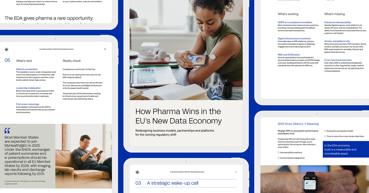 How pharma wins in the EU Data Act era | Valtech | Valtech