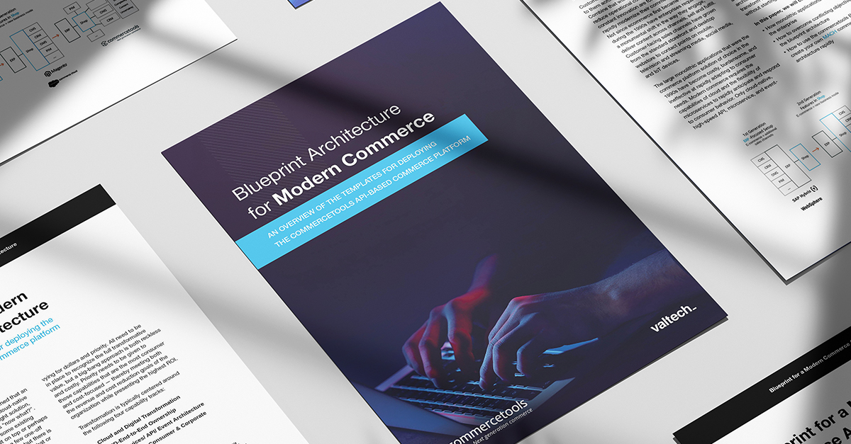 Blueprint Architecture for Modern Commerce | Valtech