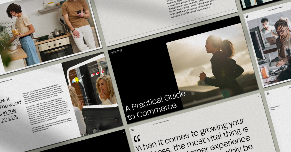 A Practical Guide to Commerce | Valtech