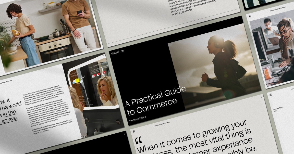 A Practical Guide to Commerce:The Retail Edition | Valtech