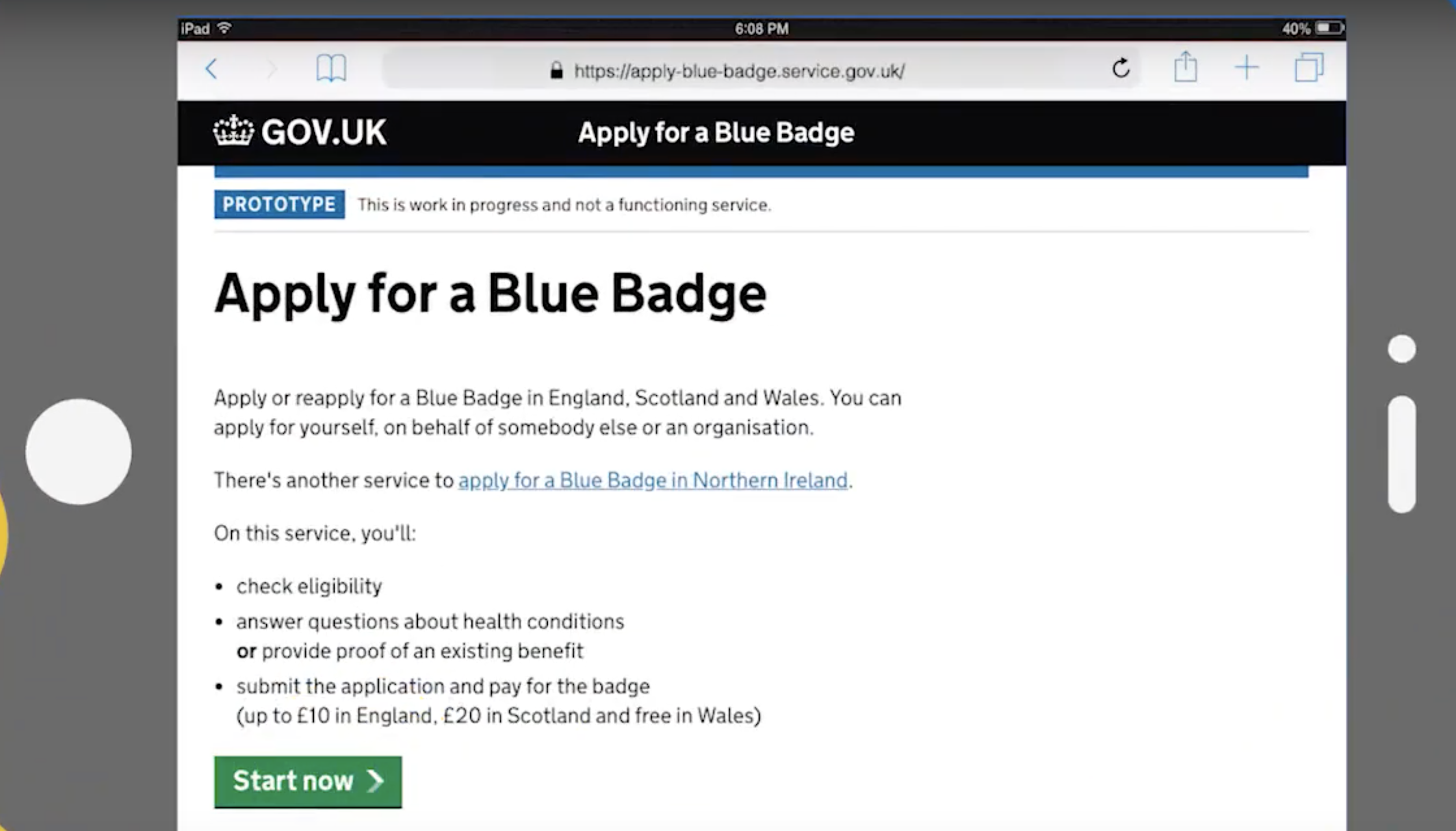 Designing the Blue Badge service with 207 local authorities | Valtech