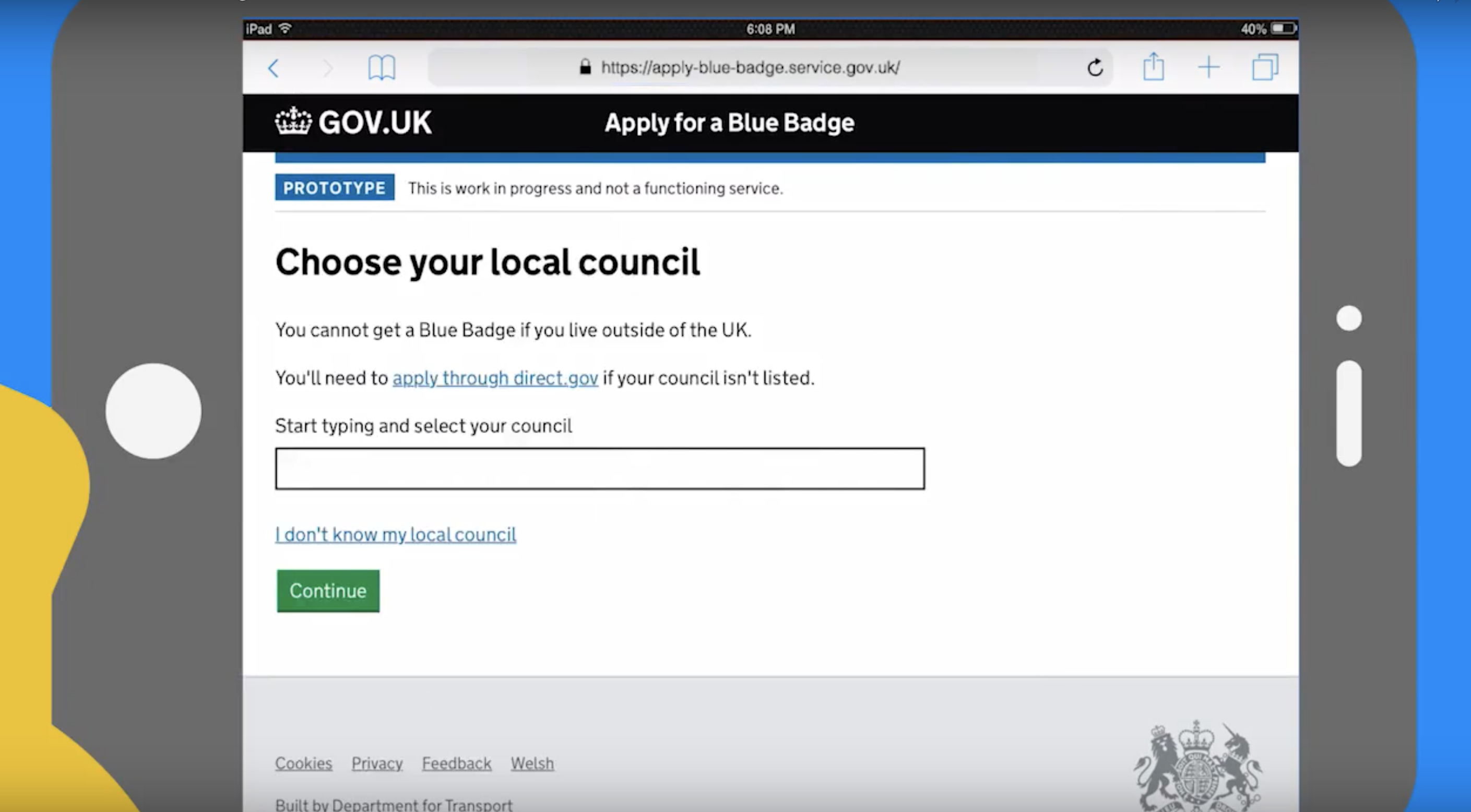 Designing the Blue Badge service with 207 local authorities | Valtech