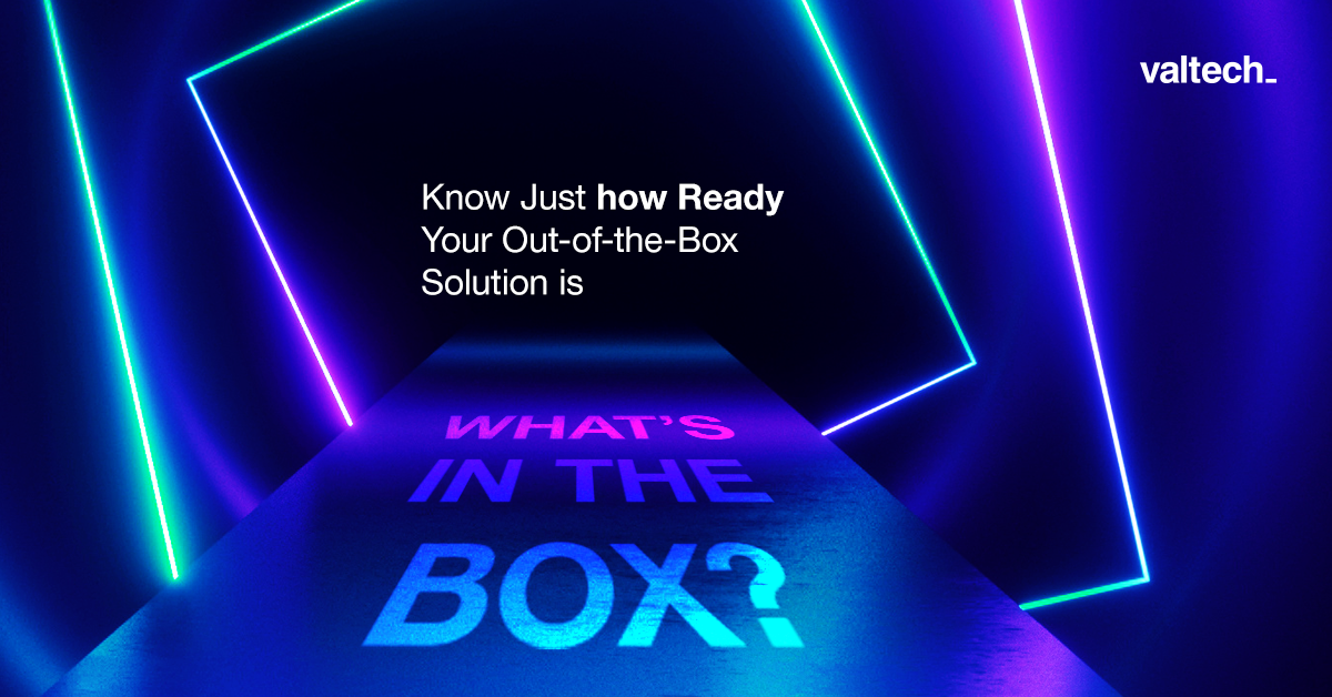 What do We Get Out of the Box? | Valtech