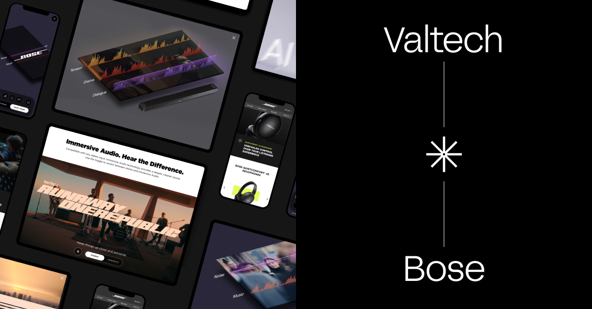 Bose Case: From visual to visceral | Valtech