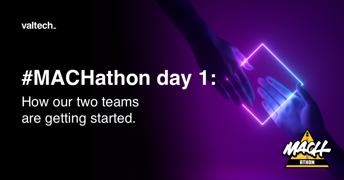 MACHathon day 1 | Valtech