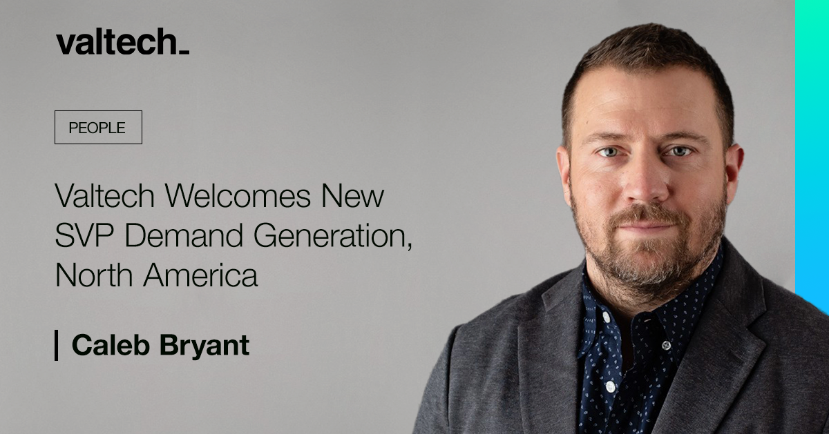 Valtech welcomes Caleb Bryant, SVP Demand Generation | Valtech