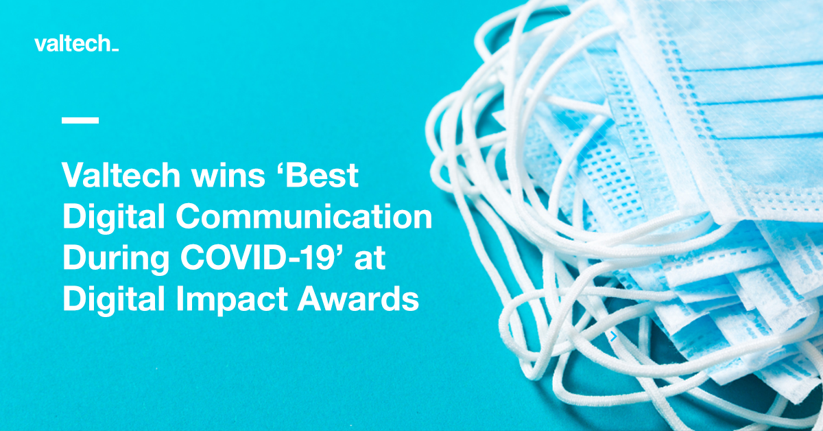 Valtech Wins Gold at the Digital Impact Awards 2020 | Valtech