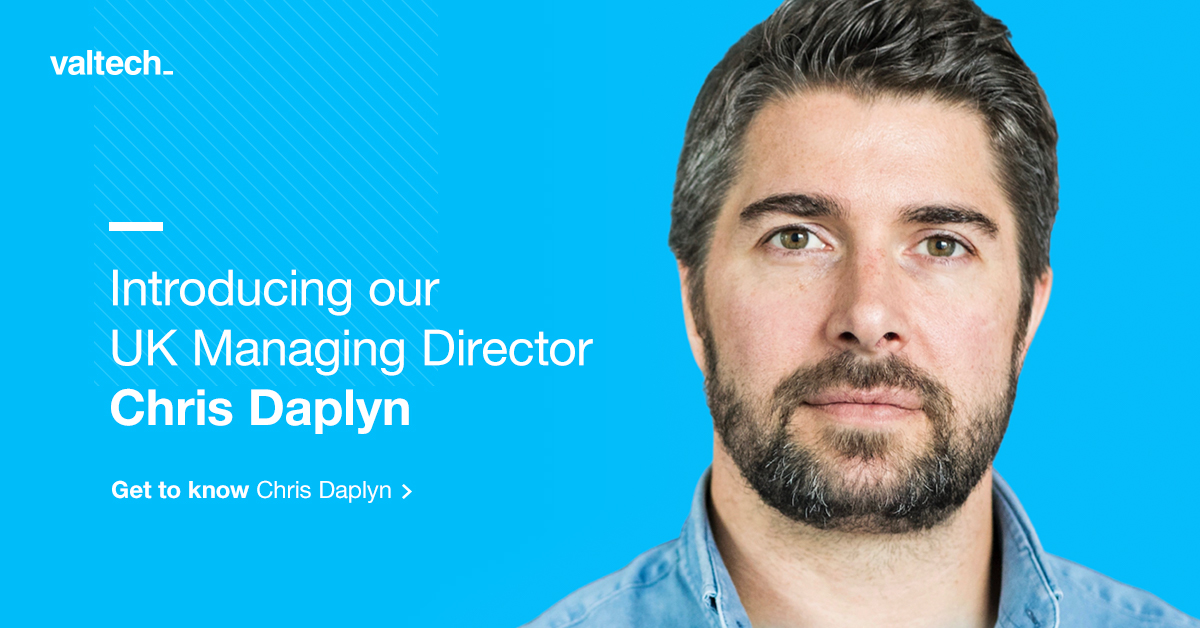 Introducing our new Managing Director: Chris Daplyn | Valtech